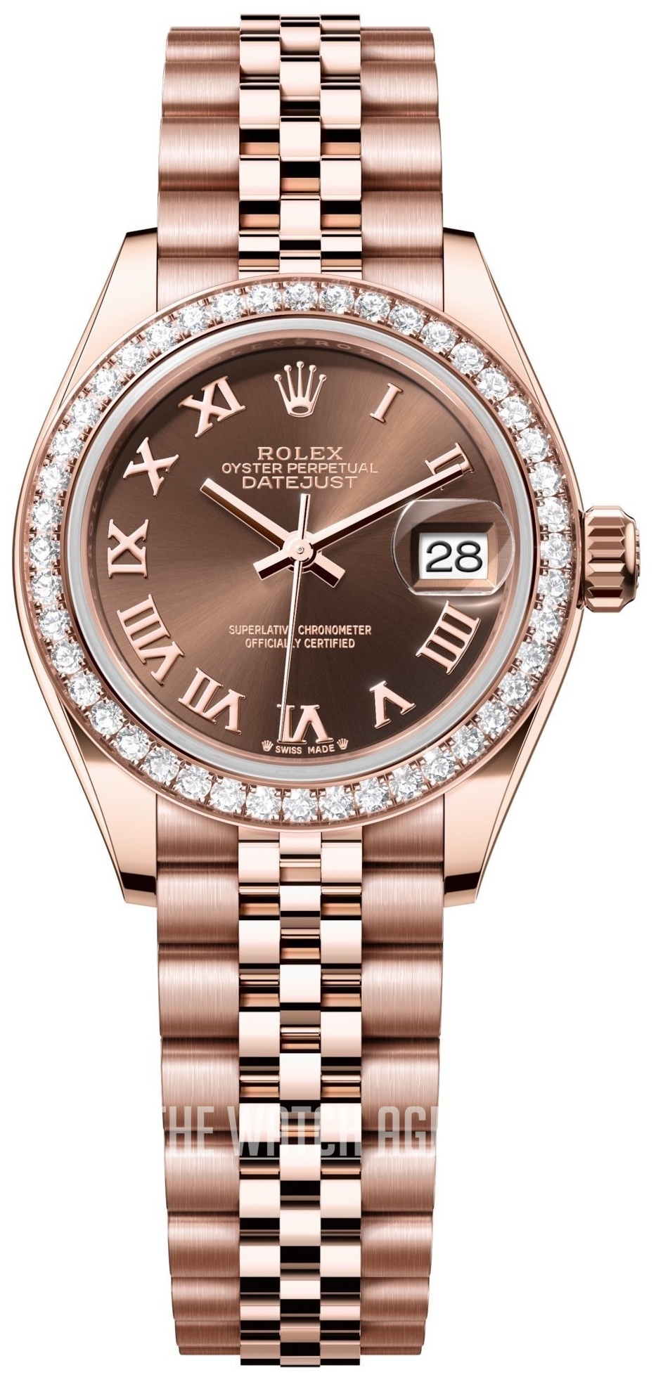 279135RBR-0012 Rolex Lady-Datejust 28 | TheWatchAgency™
