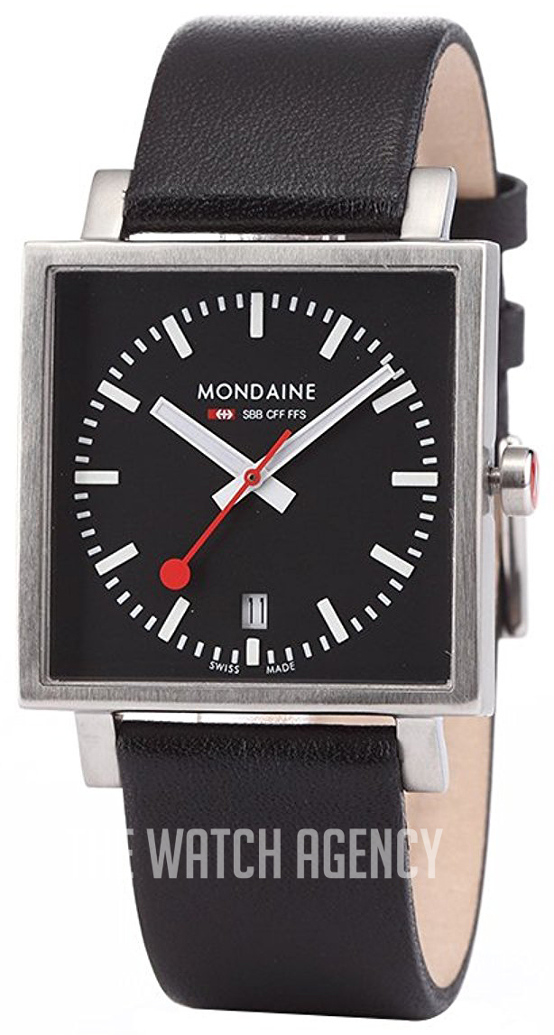 A661.30343.14SBB Mondaine Evo Square | TheWatchAgency.com