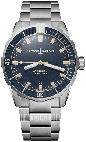 8163-175-7M-93 Ulysse Nardin Diver | TheWatchAgency.com