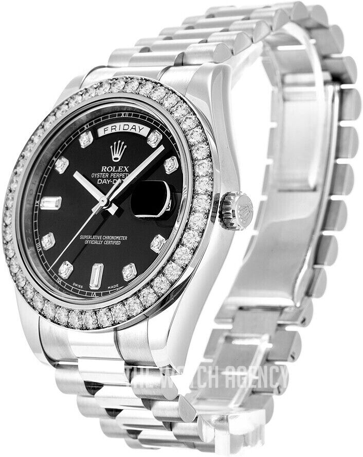 [Pre-owned] Rolex 218349/1 - 2011 - Day-Date II Full set